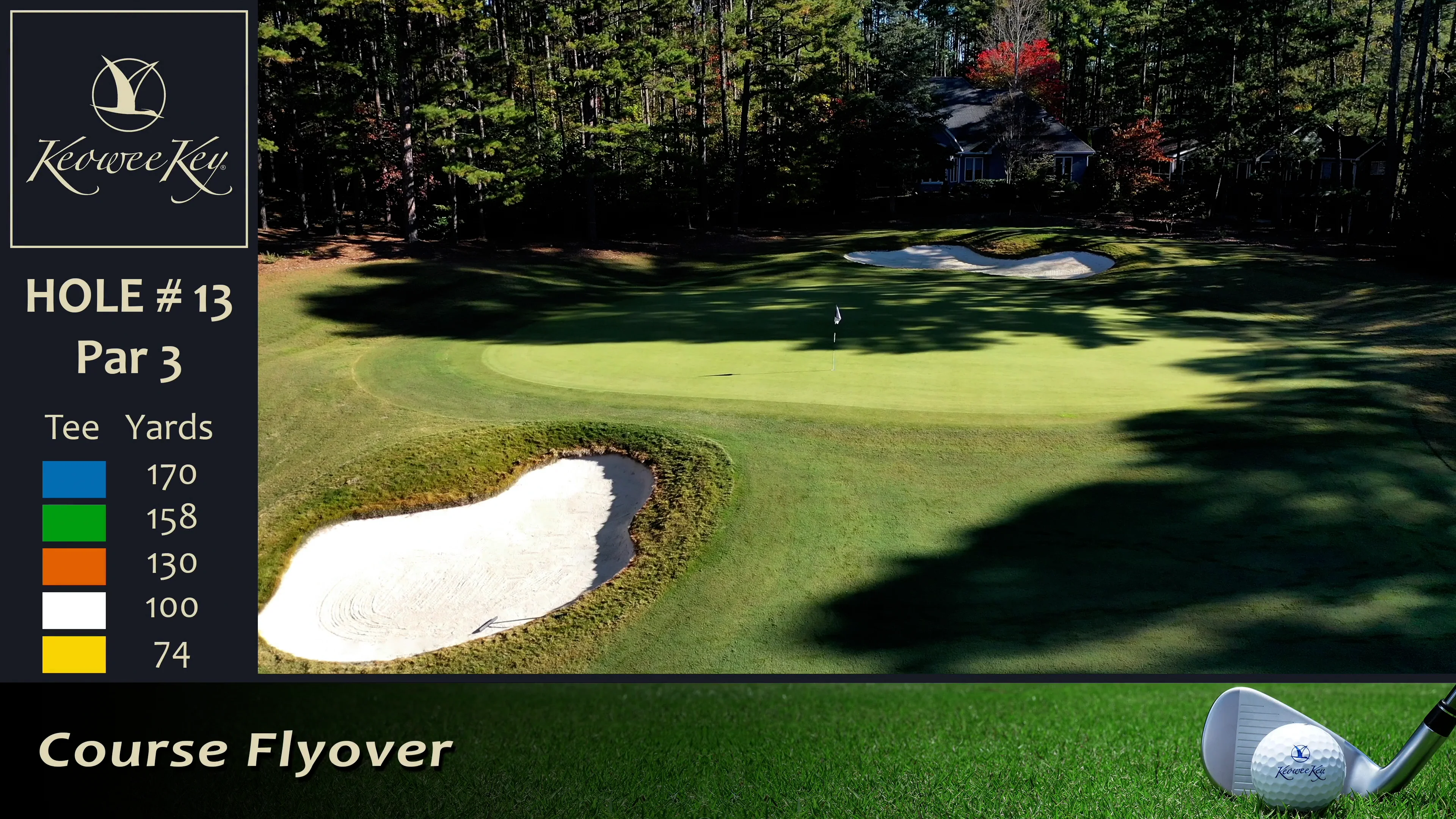 Golf Course Flyover - Hole #13 on Vimeo