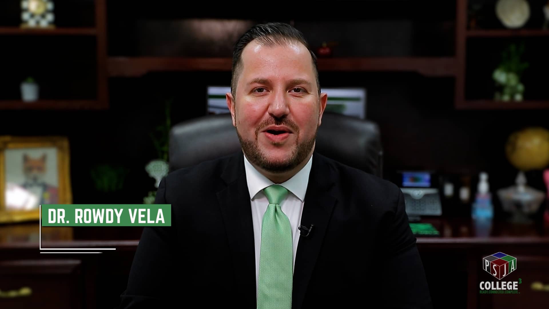 PSJA Memorial ECHS | Dr. Rowdy Vela Principal's Welcome on Vimeo