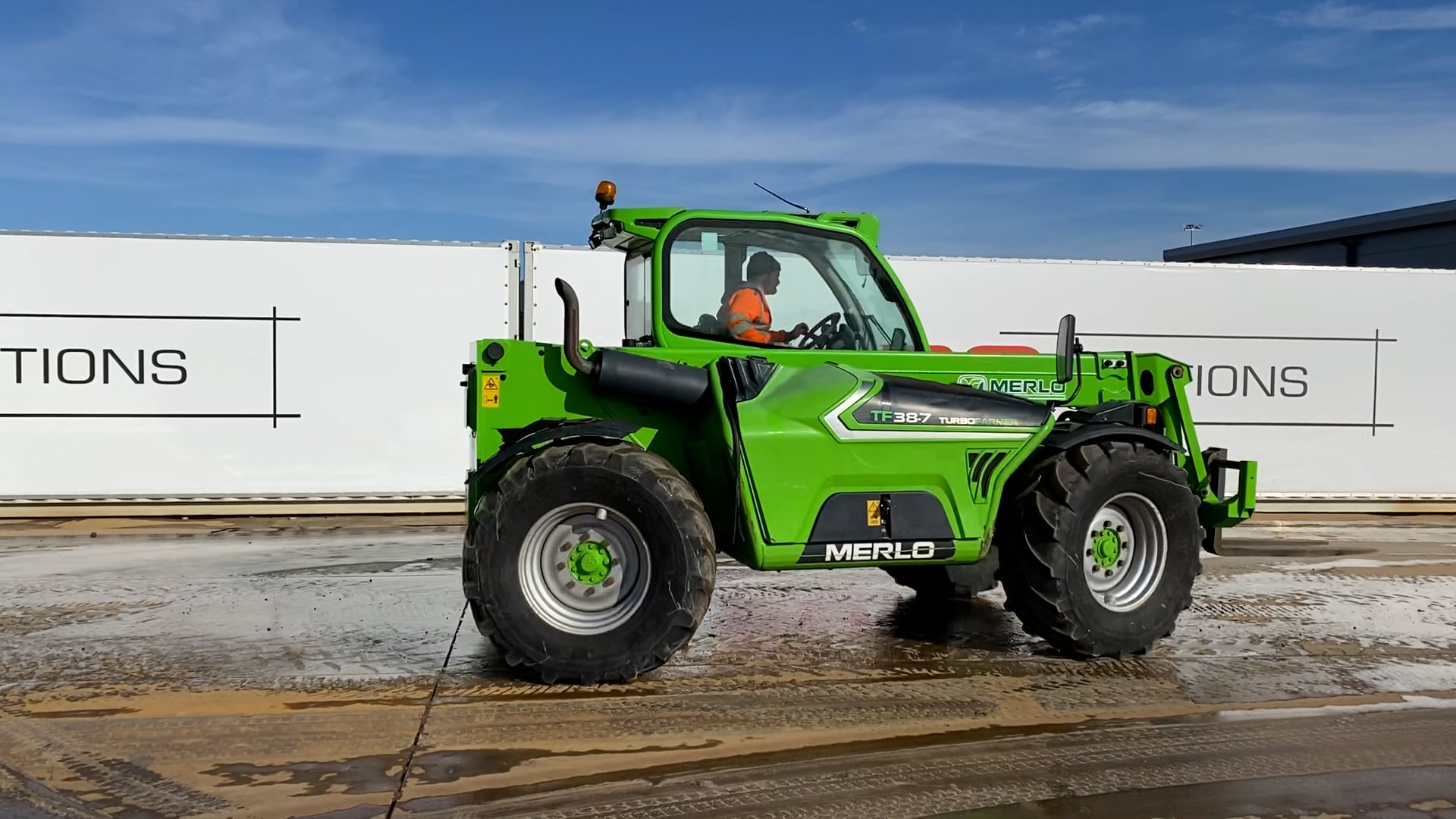 2014 Merlo TF38.7-120 Turbo Telehandler- Leeds March 22 on Vimeo