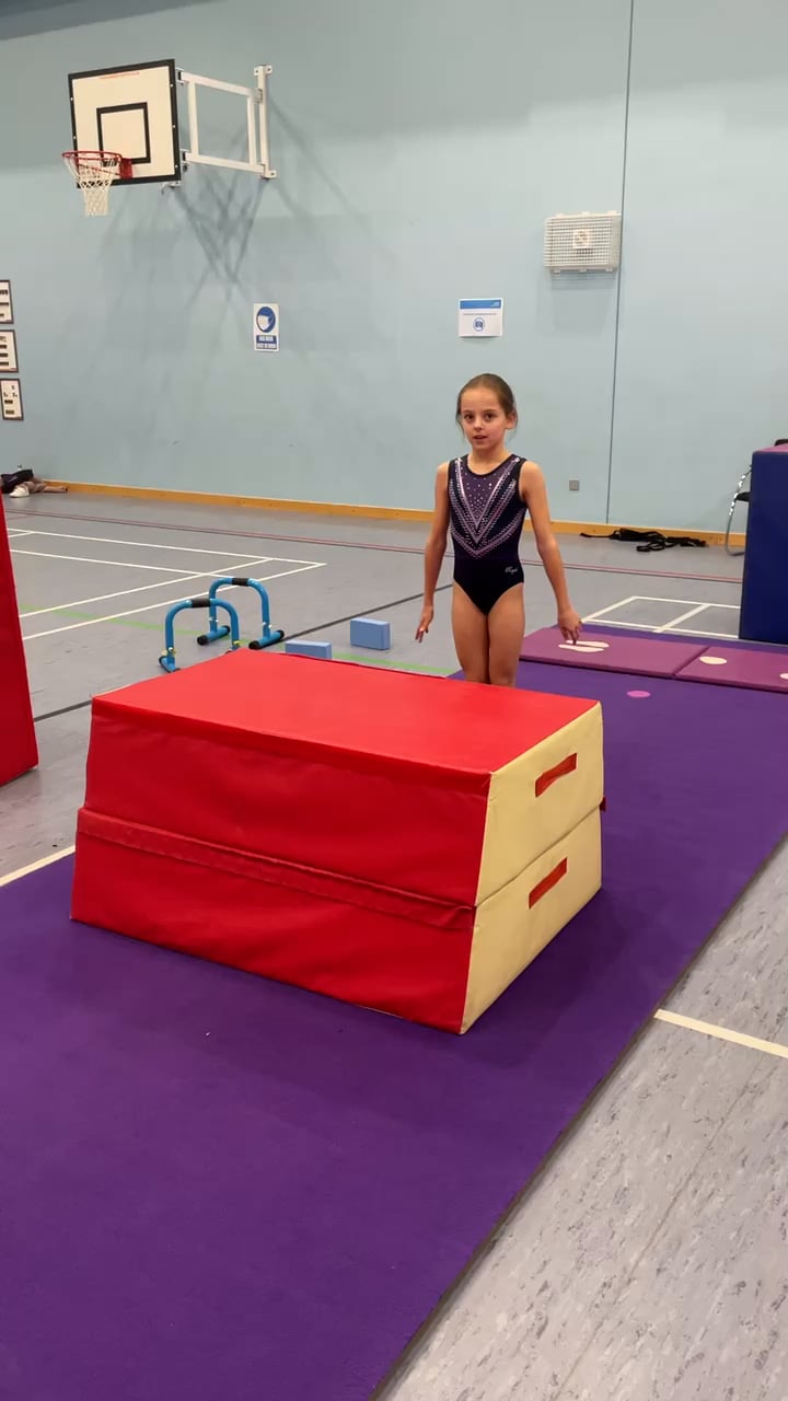 SQUAT ONTO 2 VAULTING BLOCKS AND STRAIGHT JUMP DISMOUNT on Vimeo