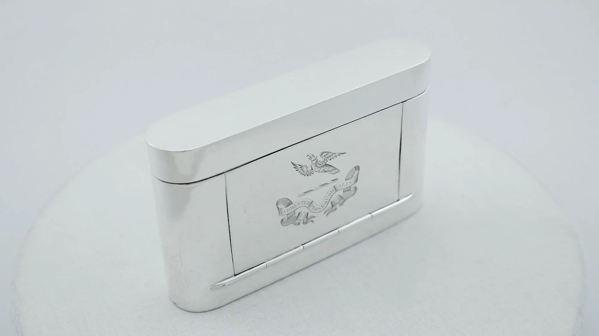 Sterling Silver Cigar Box - Antique Victorian (1896) on Vimeo