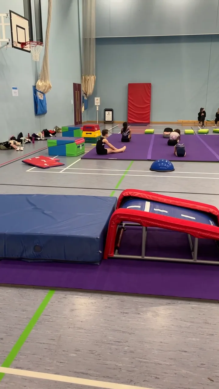 DIVE FORWARD ROLL USING T TRAINER AND PILE OF MATS - DIVE ROLL MUST ...