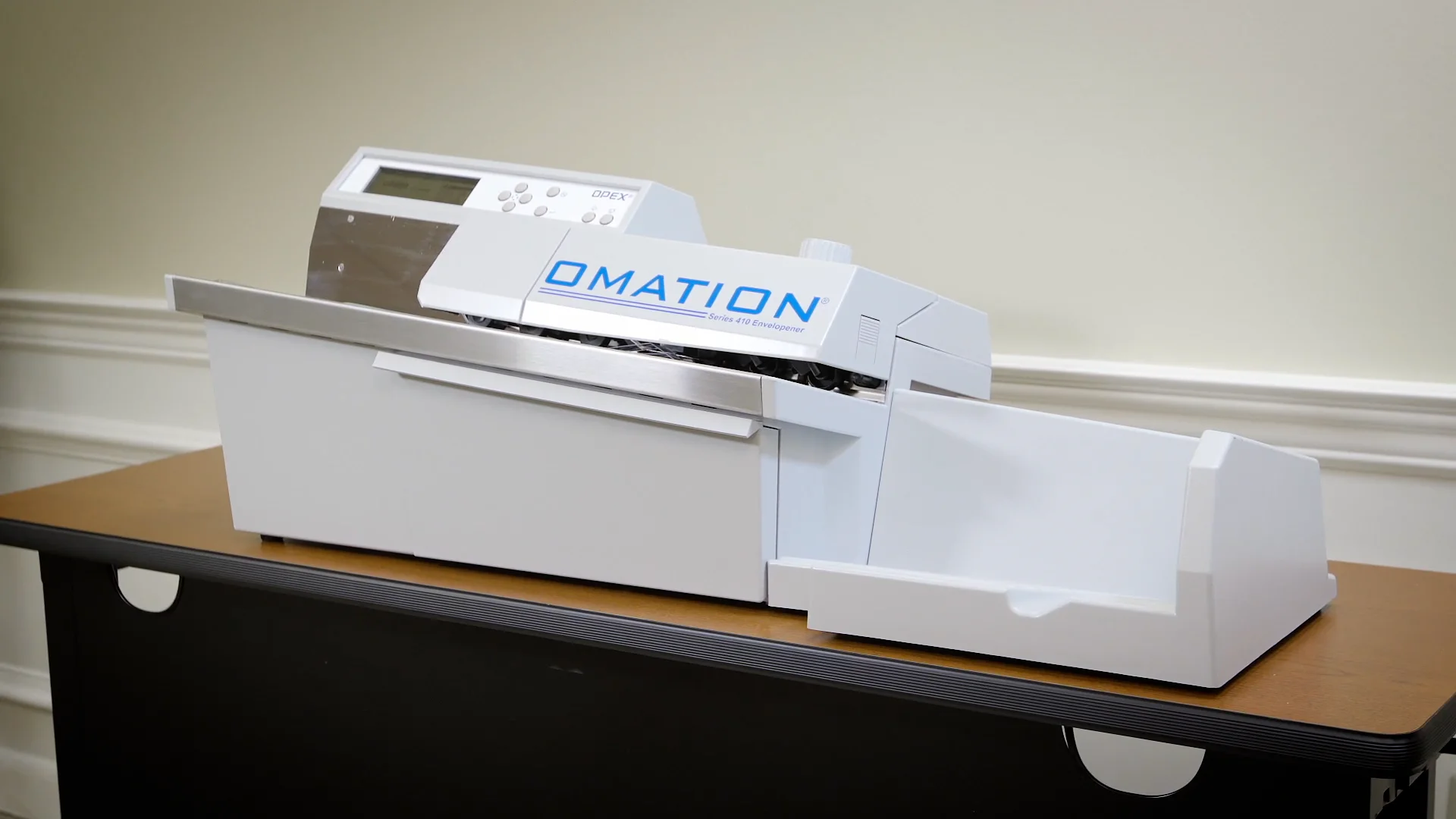 OPEX OMATION Series 410 Envelope Opener on Vimeo