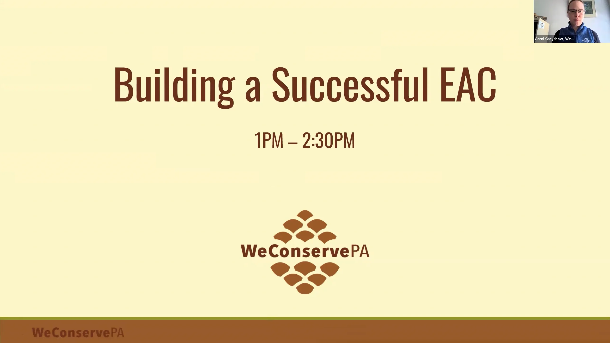 Building A Successful Eac On Vimeo