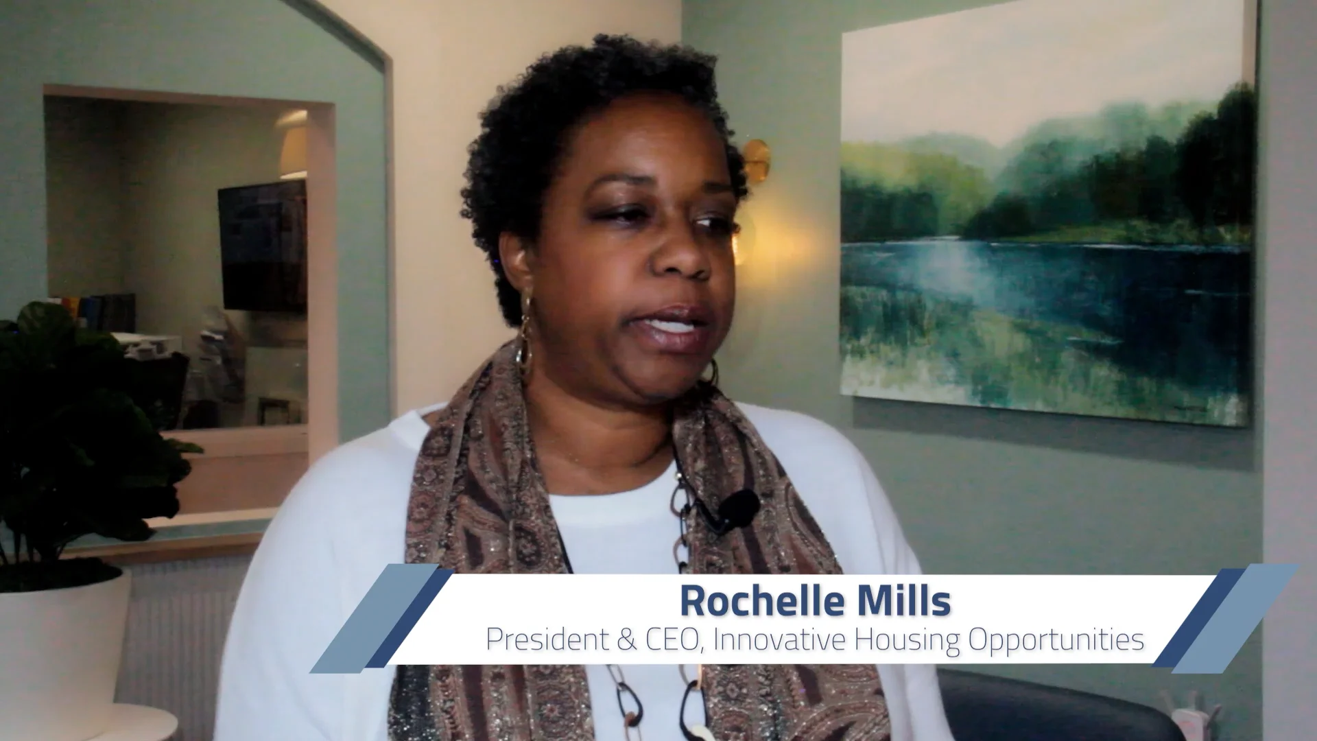 IHO President & CEO Rochelle Mills on Vimeo