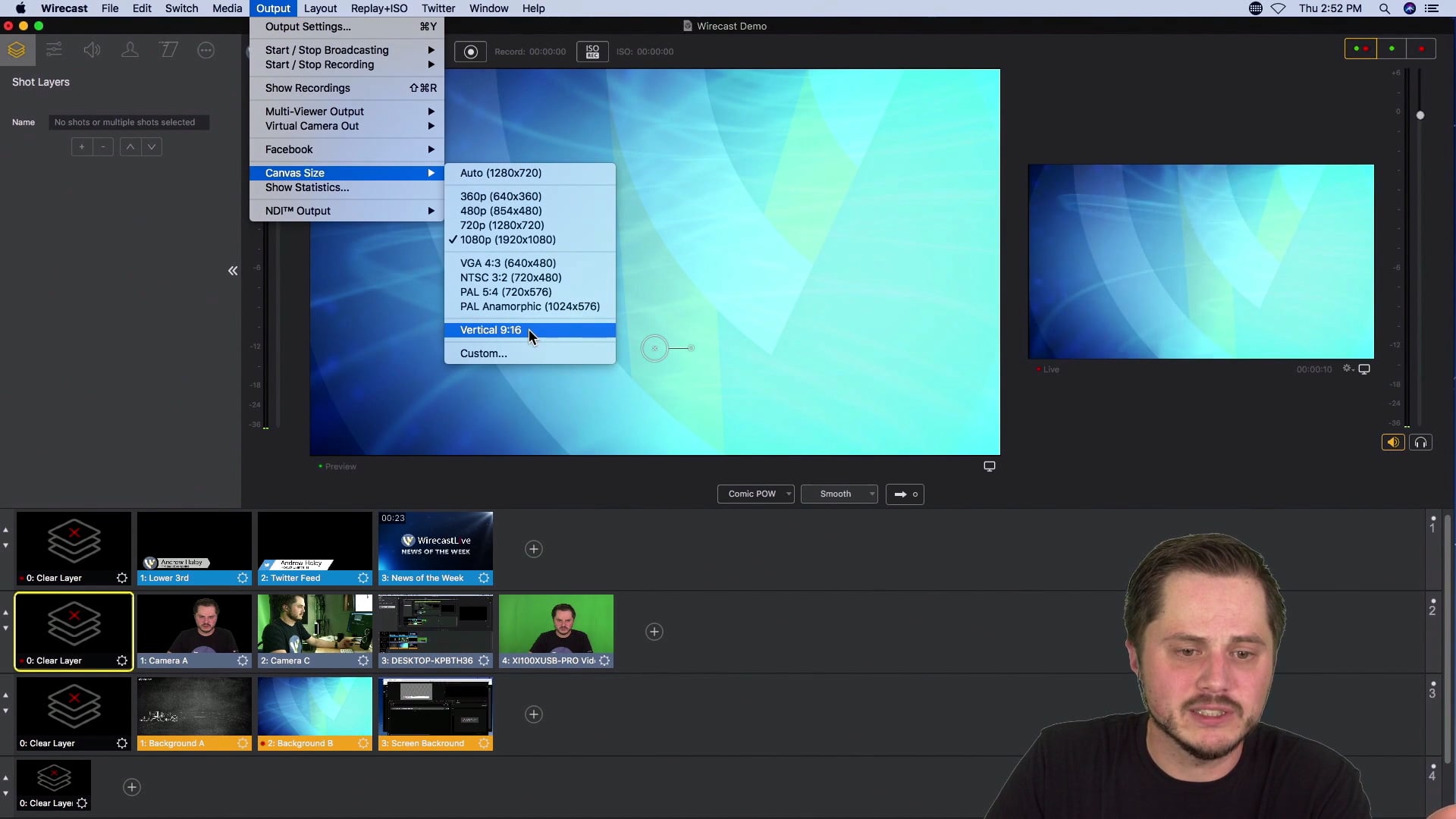Using 9x16 Portrait Live Streaming on Vimeo