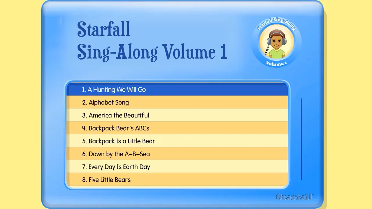 Sing-Along Vol 1 - Starfall