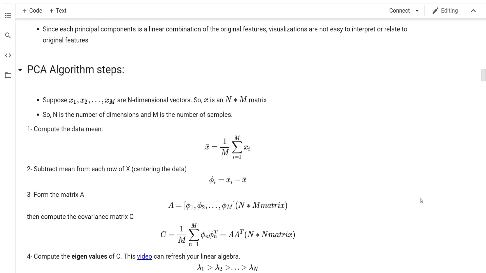 194 PCA - Algorithm Steps on Vimeo
