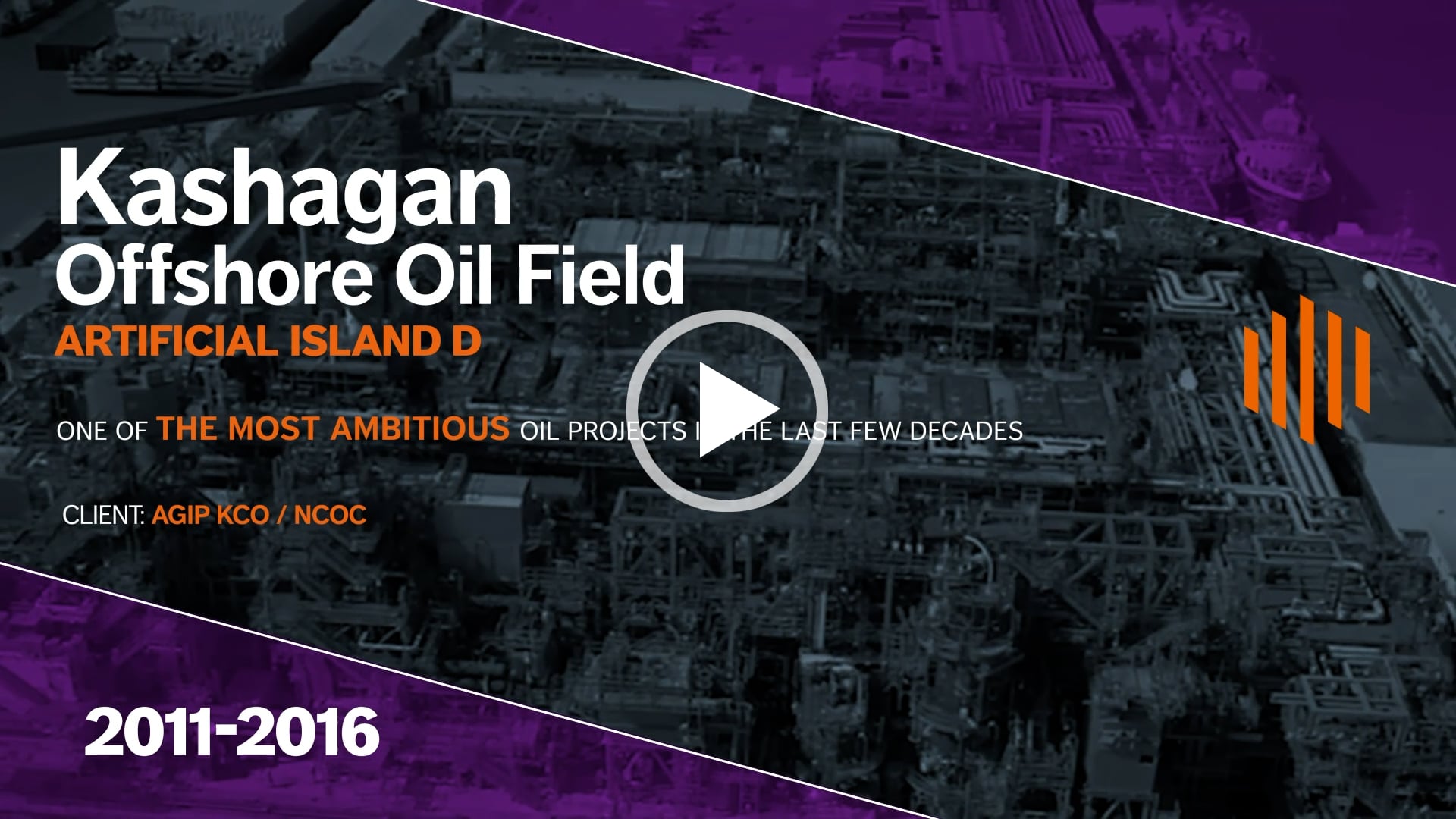 Kashagan Oil Field - 2011-2016 on Vimeo