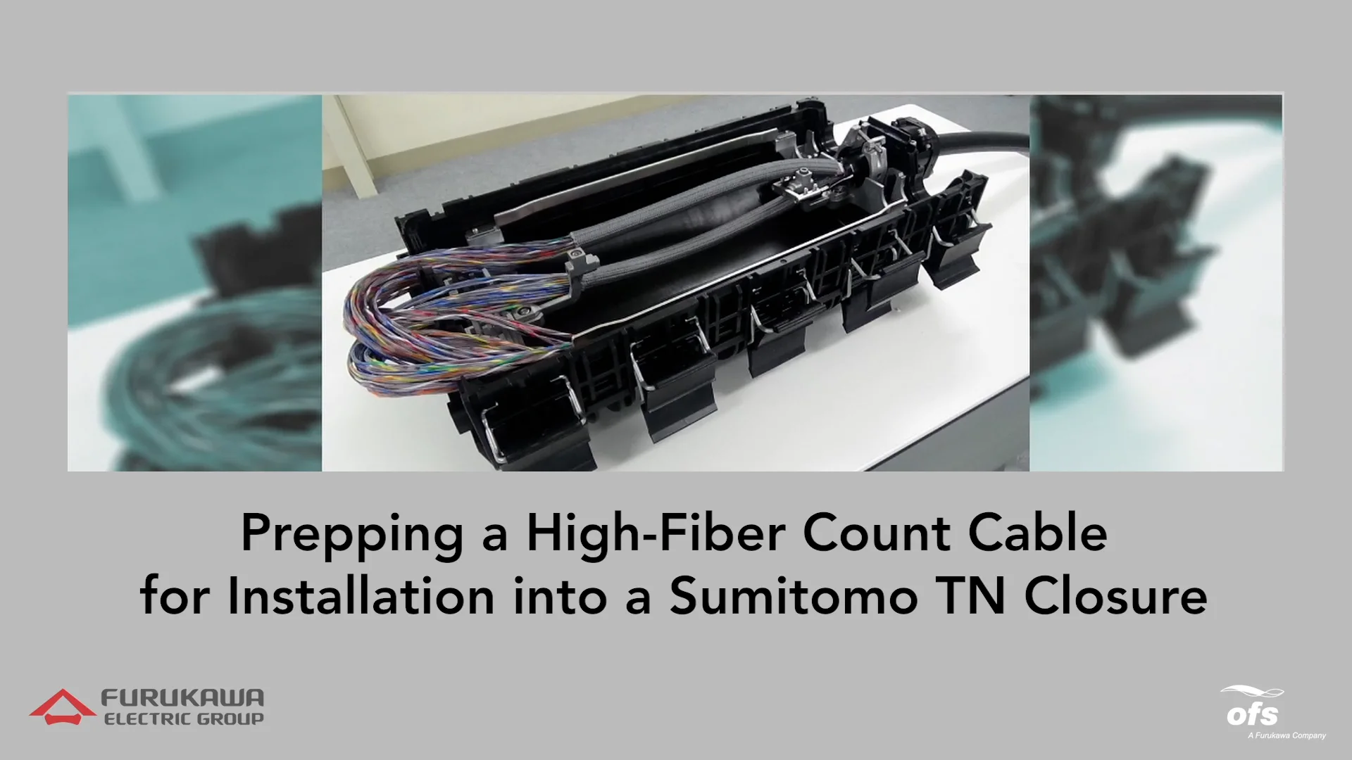 Prep High-Fiber Count Cable for Sumitomo TN Closure
