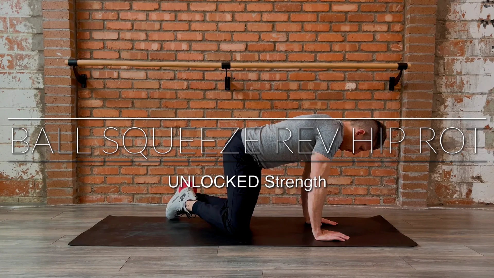 Ball Squeeze Reverse Hip Rotation on Vimeo