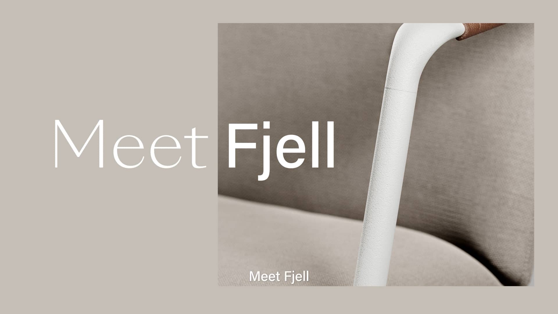 The extended Fjell collection from Fora Form on Vimeo