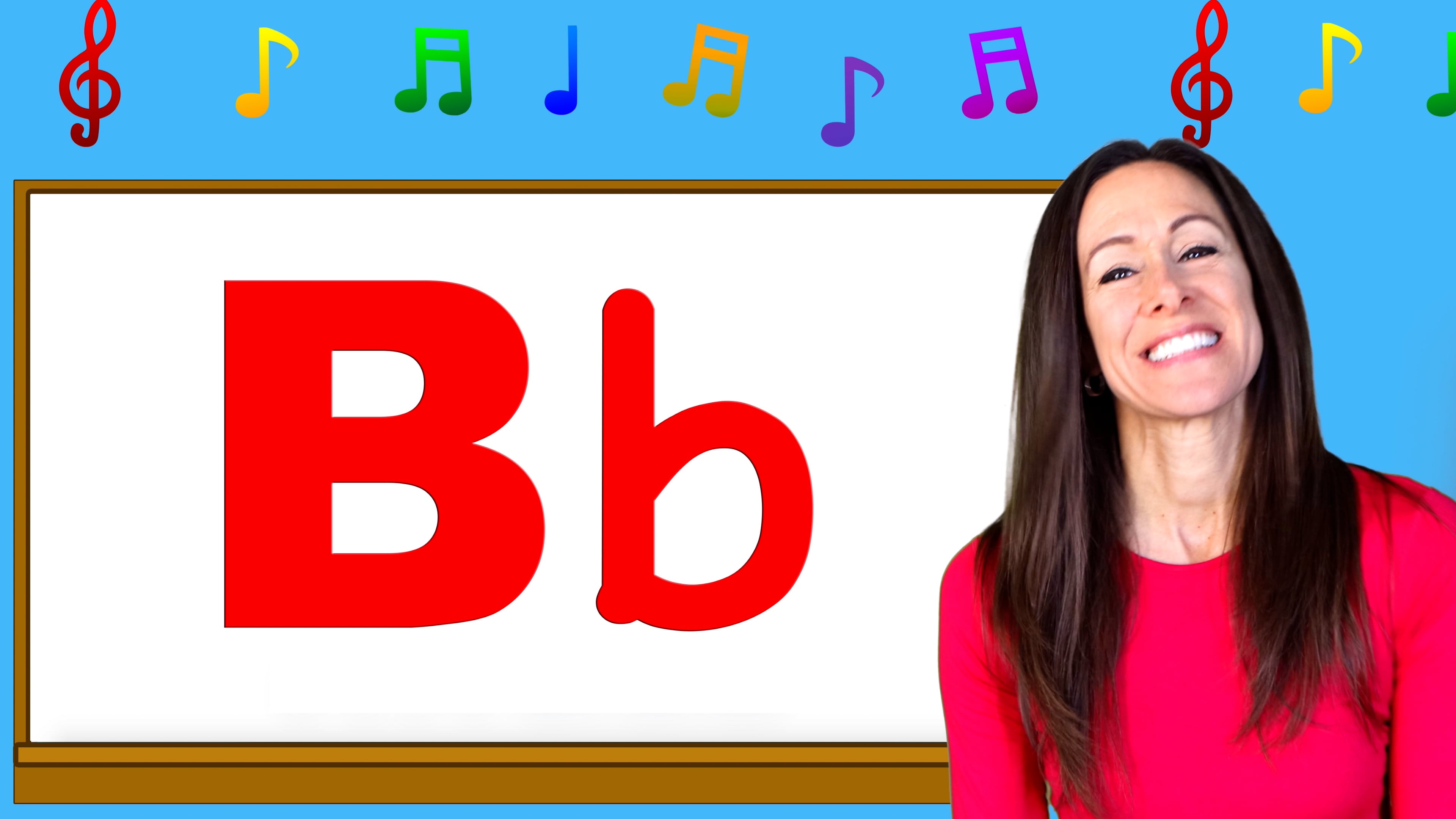 Phonics alphabet song letter B