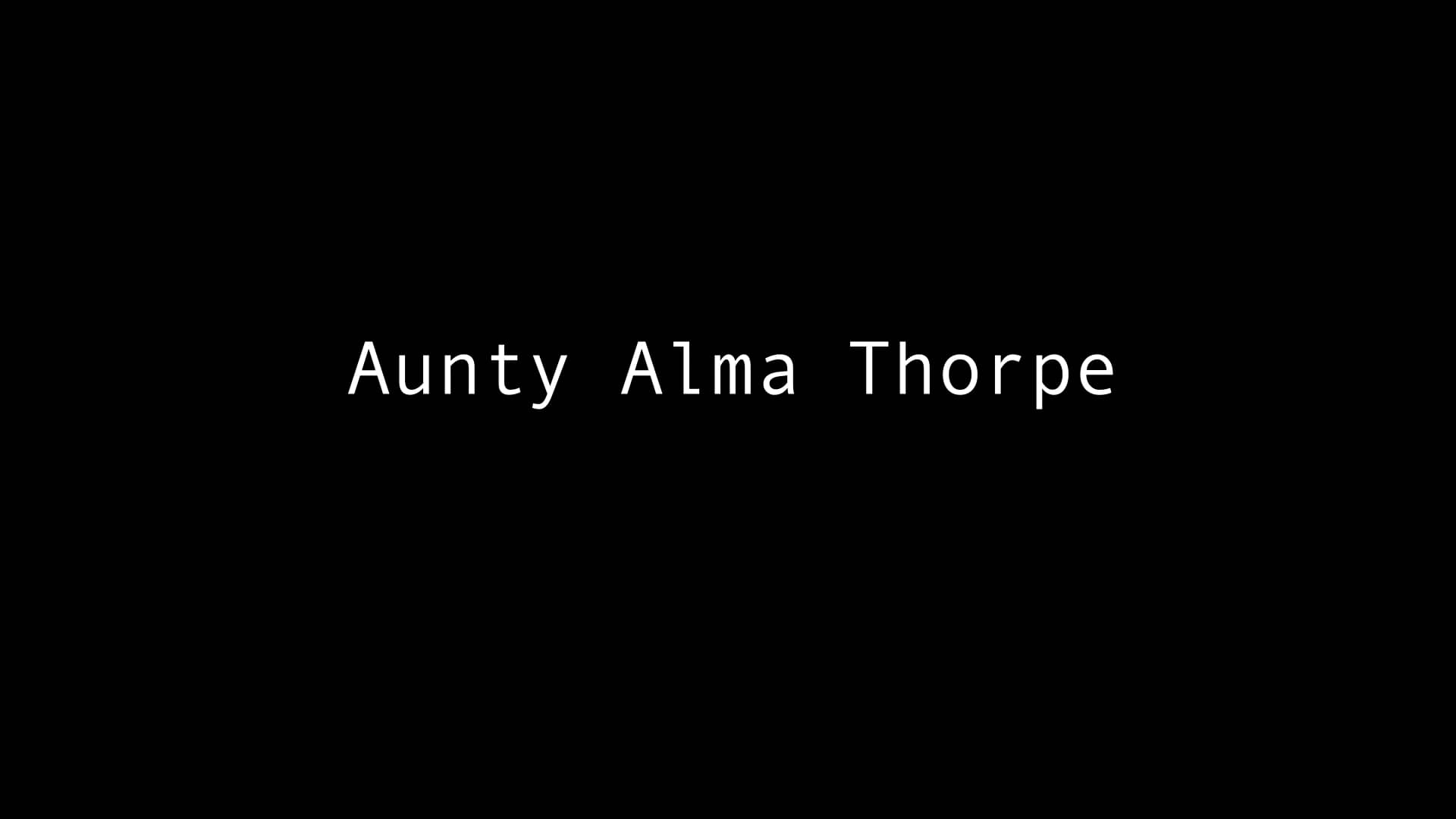 Aunty Alma Thorpe - High Res on Vimeo