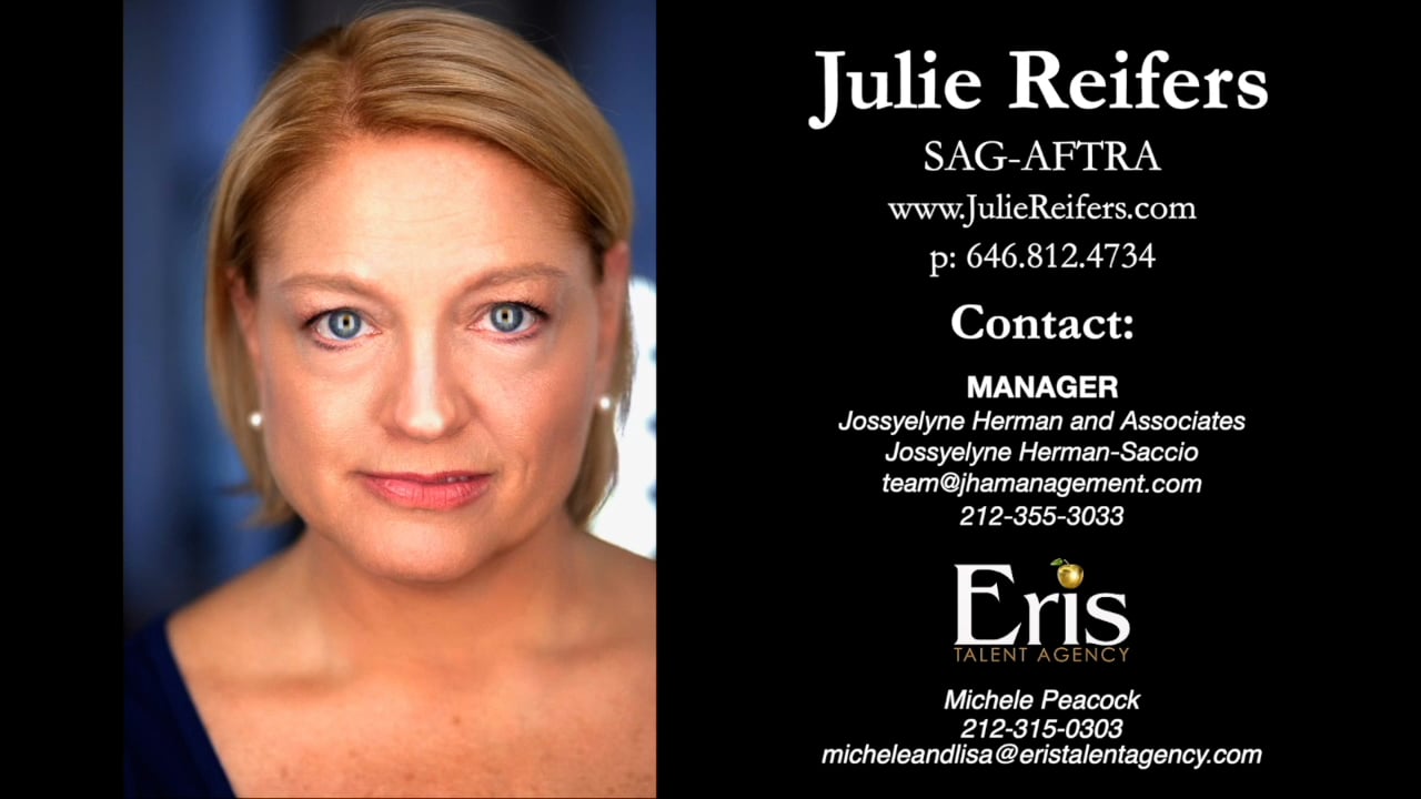 Julie Reifers Dramatic Reel 2022 on Vimeo