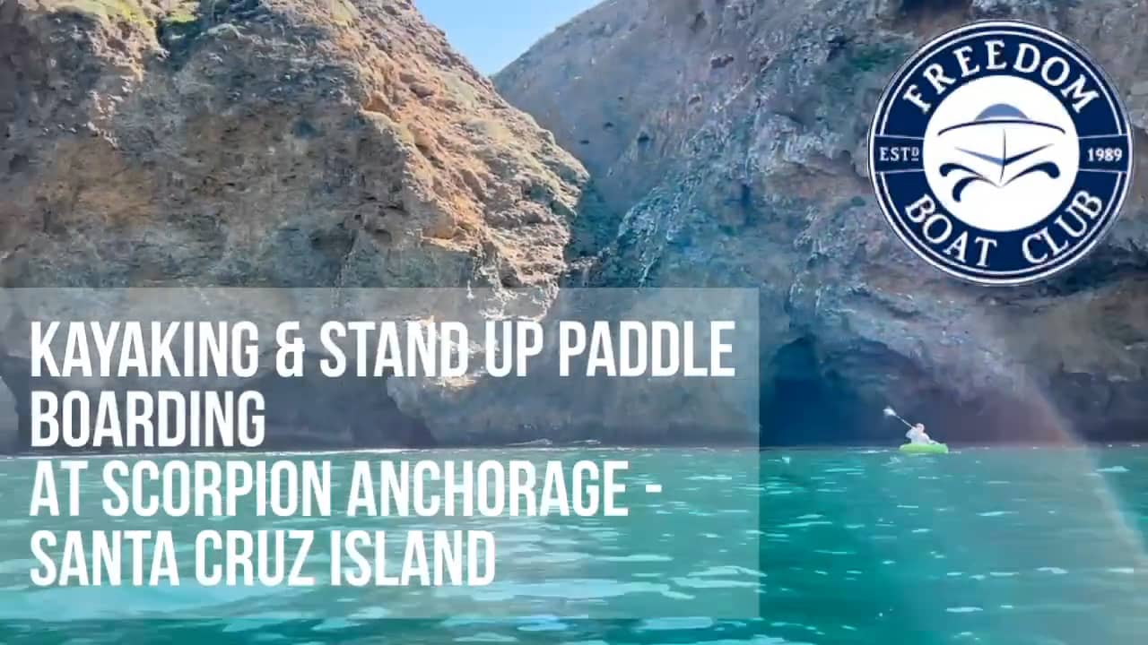 Kayaking + Stand Up Paddle Boarding at Scorpion Anchorage on Vimeo