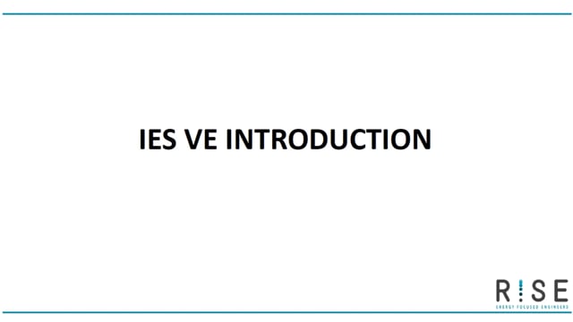 IES VE on Vimeo