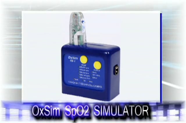 OxSim® SpO2 Simulator on Vimeo