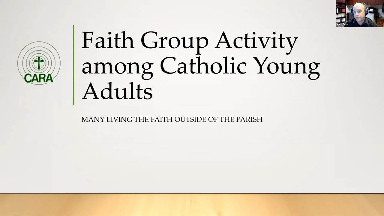 Faith Group Activity among Catholic Young Adults: Many Living the Faith ...