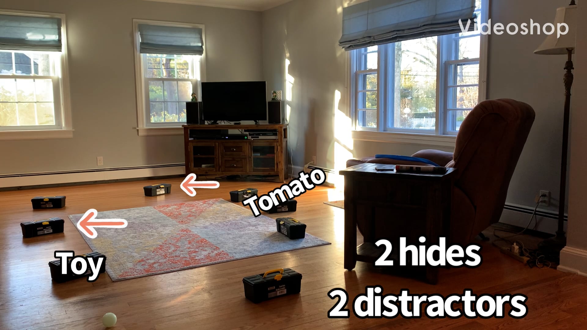 Fun with containers & distractors on Vimeo