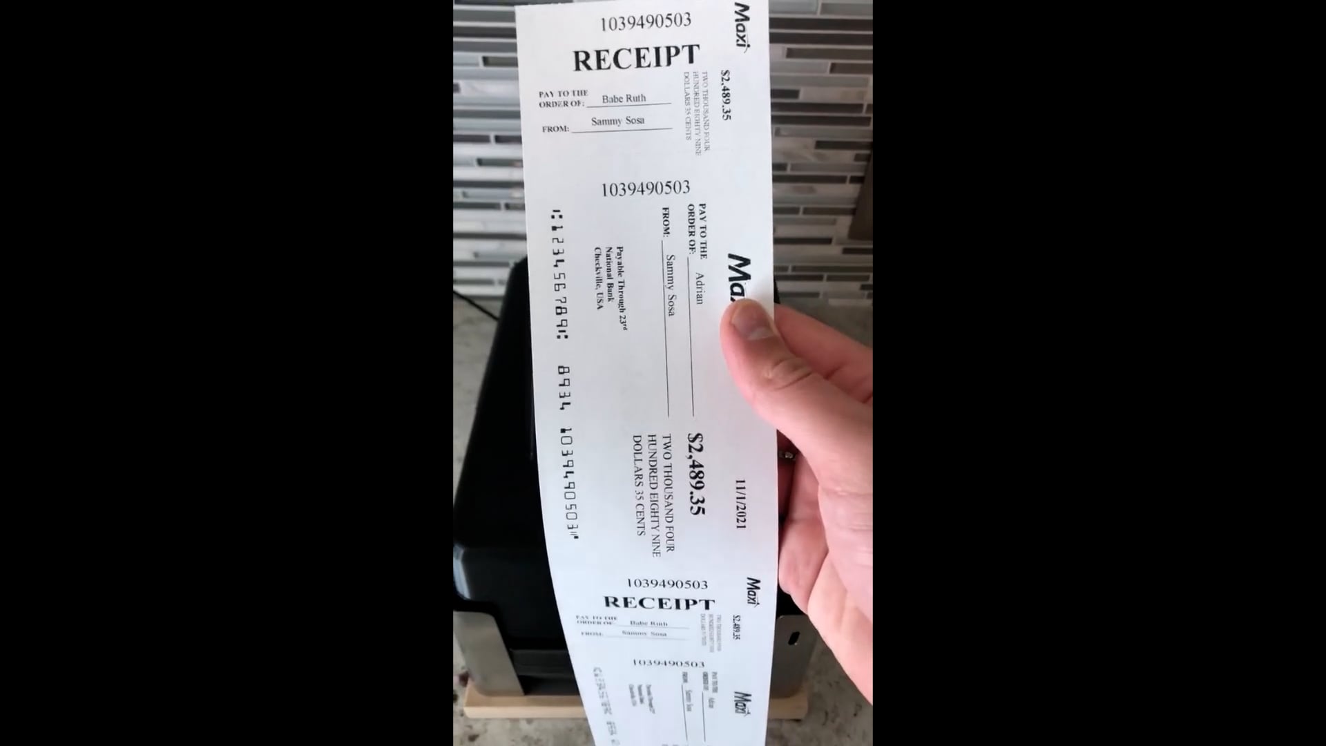 iCertify Money Order Printer.mp4 on Vimeo