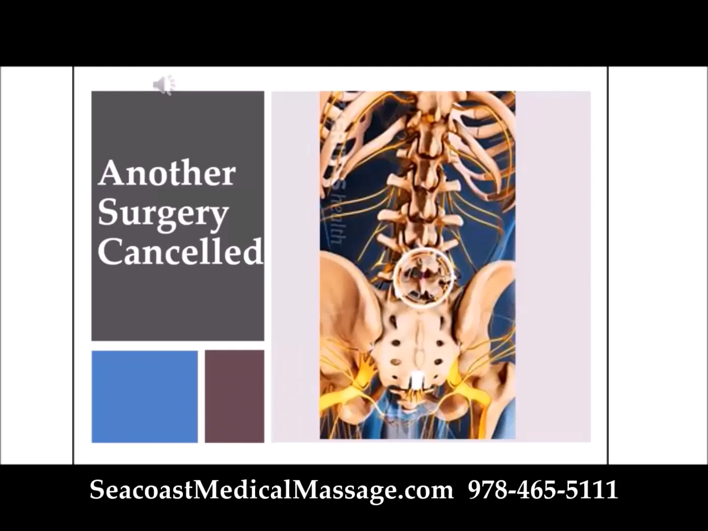 Back Surgery Cancelled on Vimeo