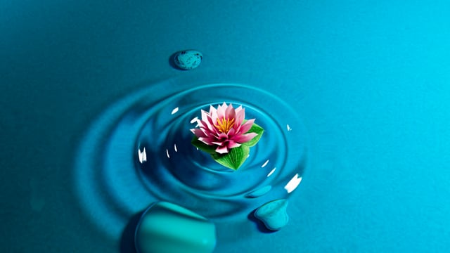 Lotus, Ripple, Ink. Free Stock Video - Pixabay