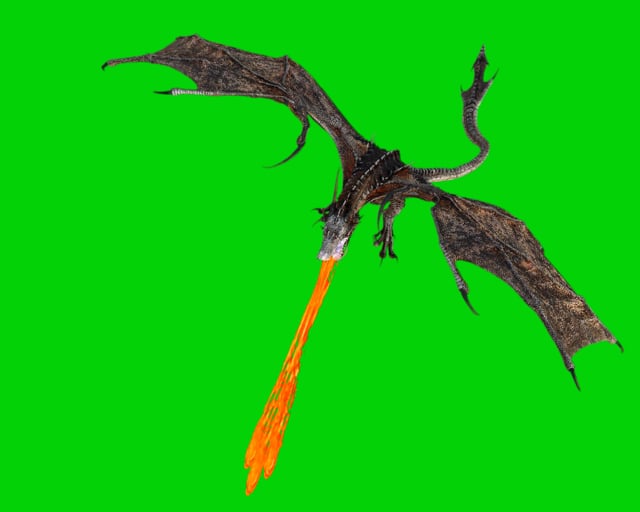 Flame Dragon Green Screen Free Stock Video - Pixabay