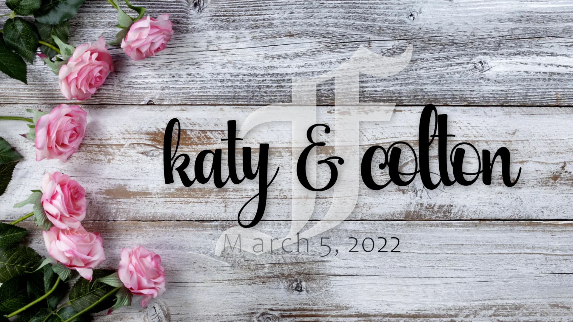 Katy & Colton Freeman Wedding 3/5/2022 on Vimeo