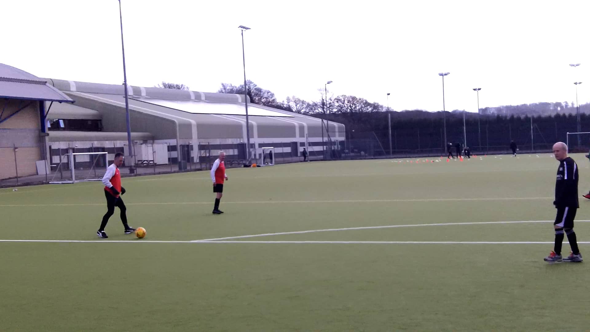 over 65's walking football Devon v Cornwall 2nd game March 6th 2022 1st ...