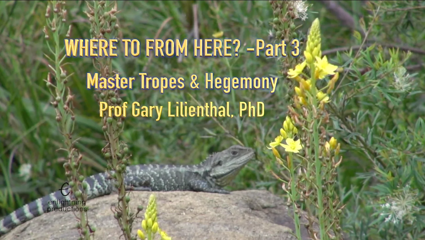 WHERE TO FROM HERE? -3 Master tropes & hegemony-Prof Gary Lilienthal.mp4
