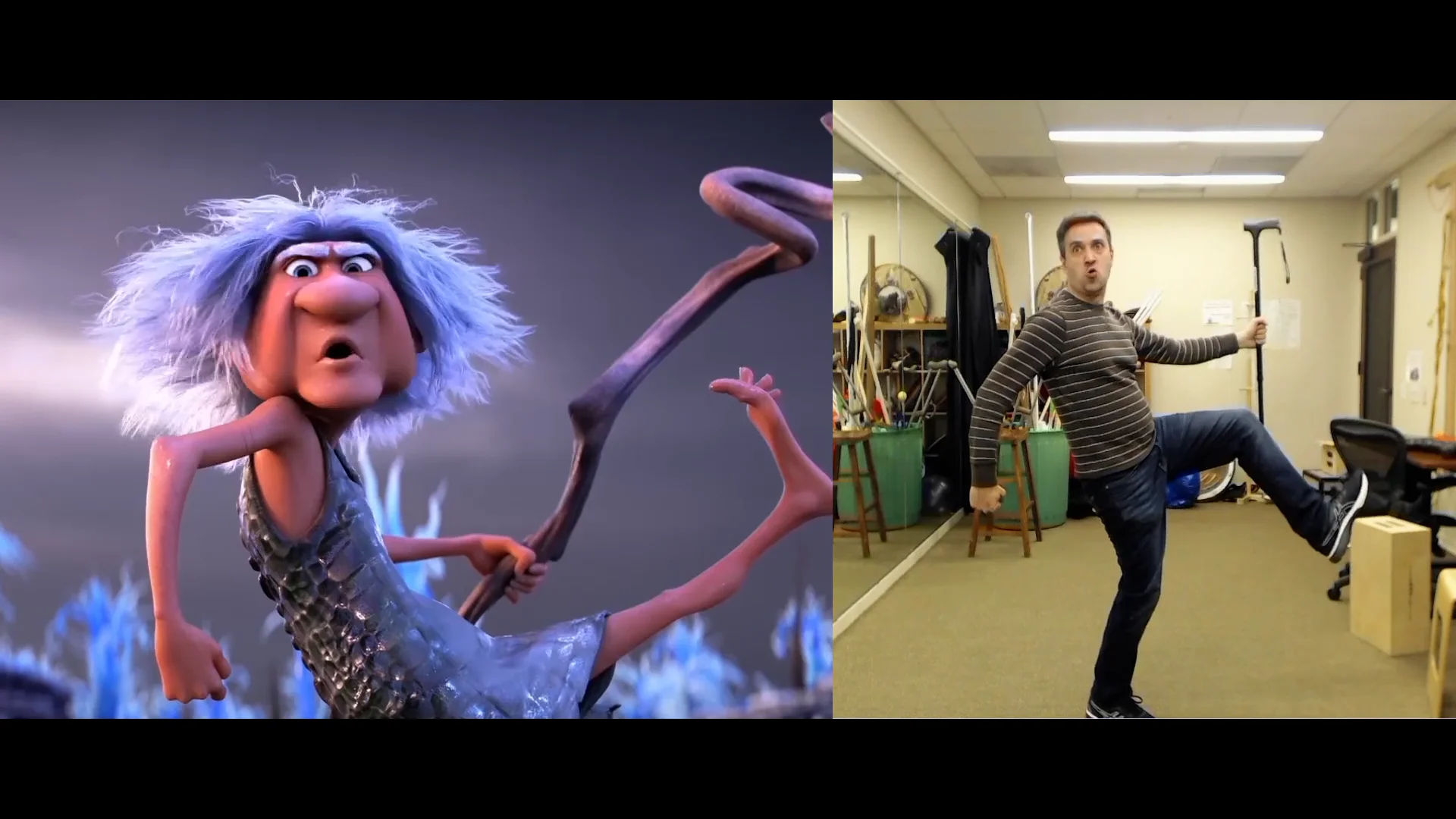 David Badgerow - Croods: A New Age Animation Reference Reel