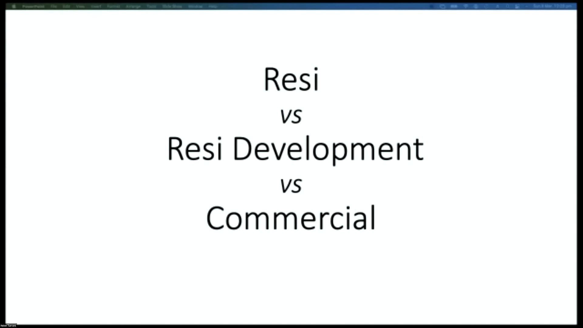 Resi vs Resi development vs Commercial with Stephen Johnson on Vimeo