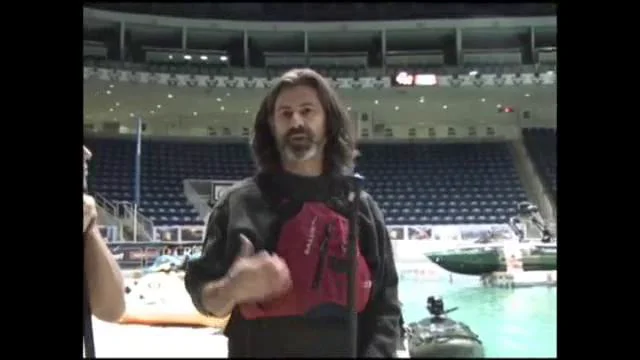 GRAND Inflatable Canoe A380. Water Test at the Toronto Boat Show 2010