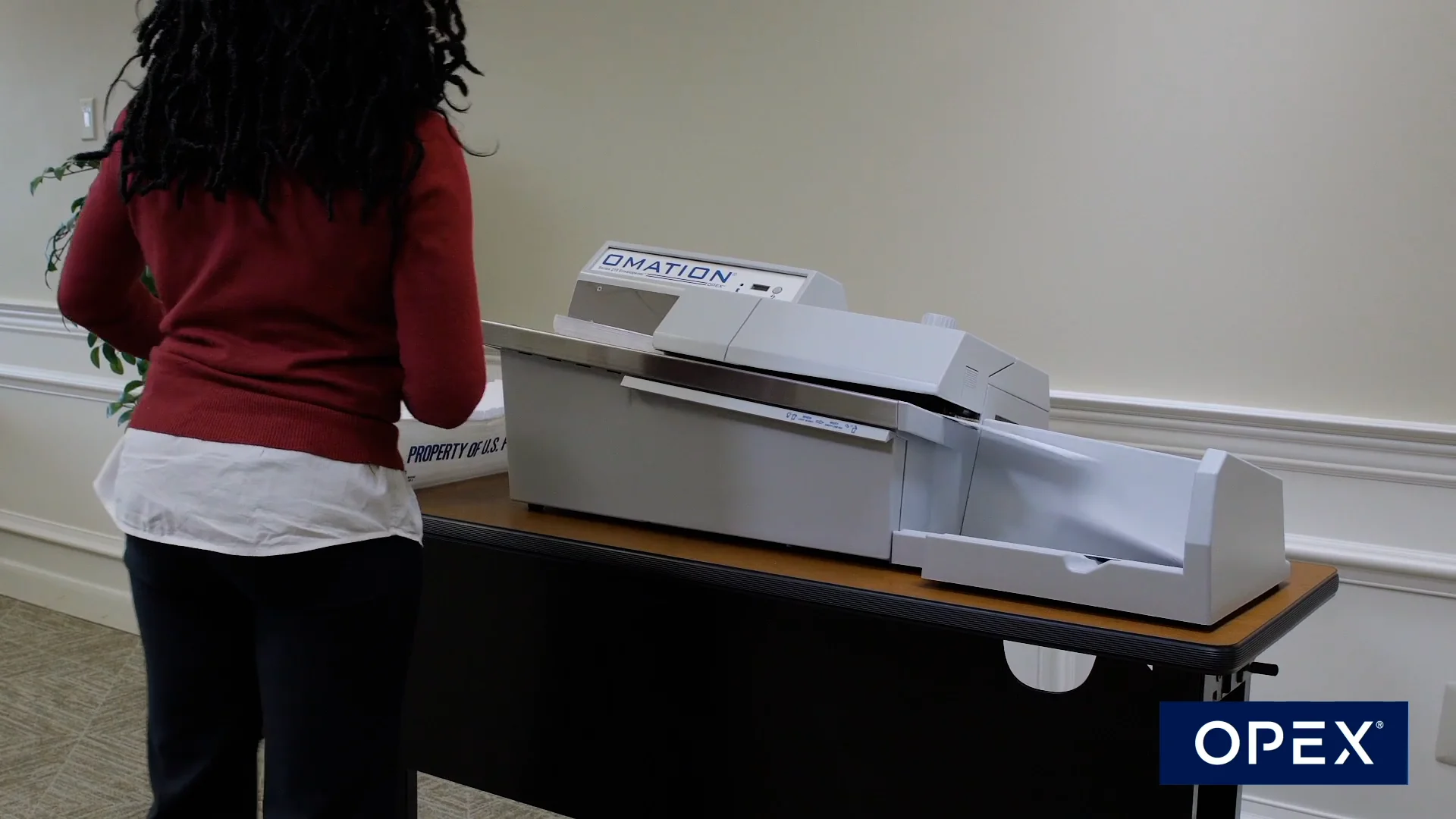 OPEX OMATION Series 210 Envelope Opener