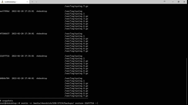 Test Your Script Set Up Backup Solutions Openclassrooms