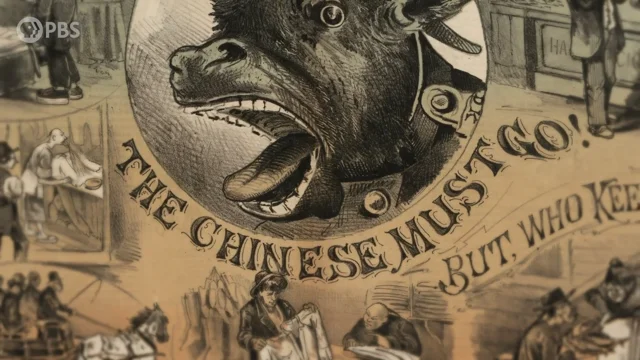 Chinese Exclusion Act Cartoon