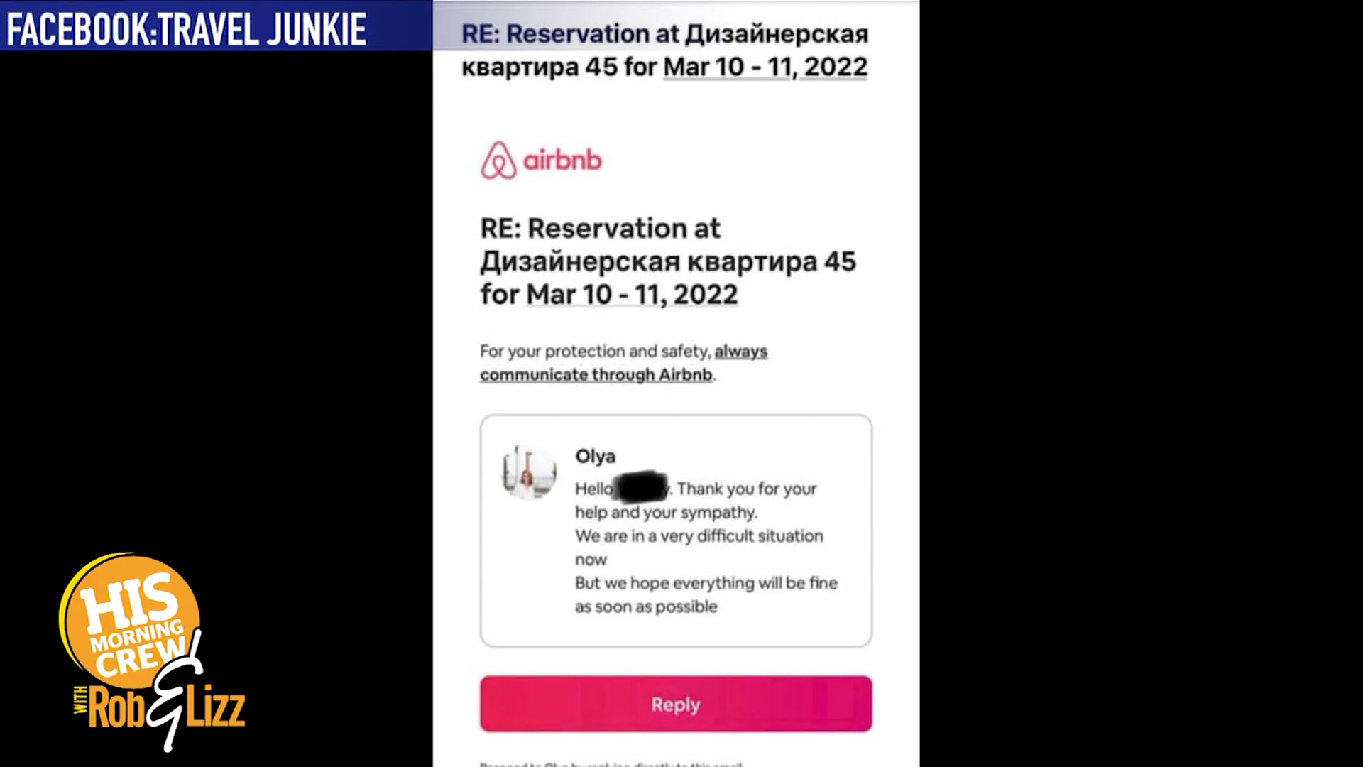 Rent an AIRBNB to Support Ukrainian Refugees on Vimeo
