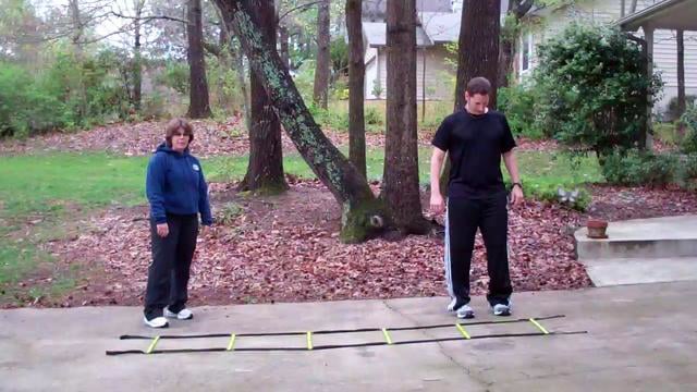 Speed Ladder - Ali Shuffle on Vimeo