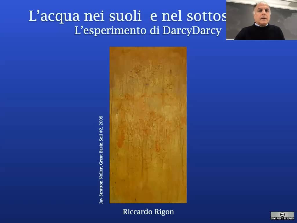 The Darcy experiment and the Darcy law on Vimeo