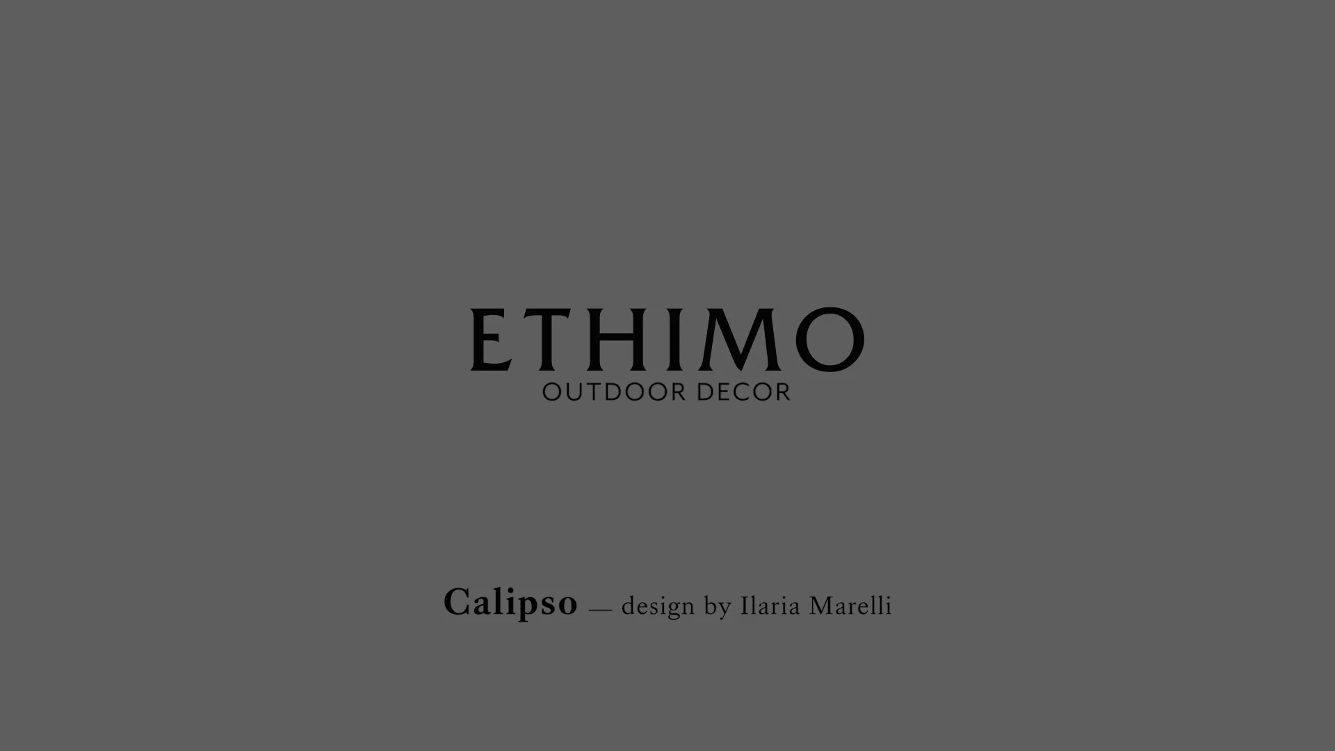 Calipso Collection | Ethimo on Vimeo