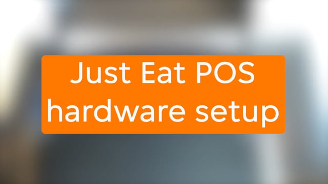 Getting Started with Just Eat POS on Vimeo