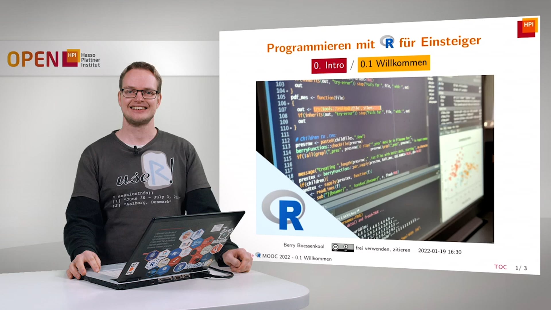 0.1 Willkommen | Programmieren mit R für Einsteiger | openHPI