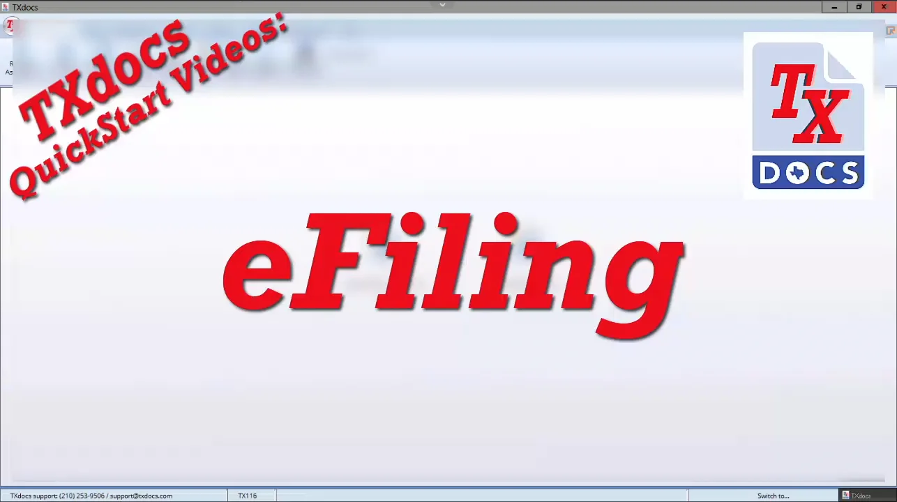 TXdocs eFiling QuickStart.mp4 on Vimeo
