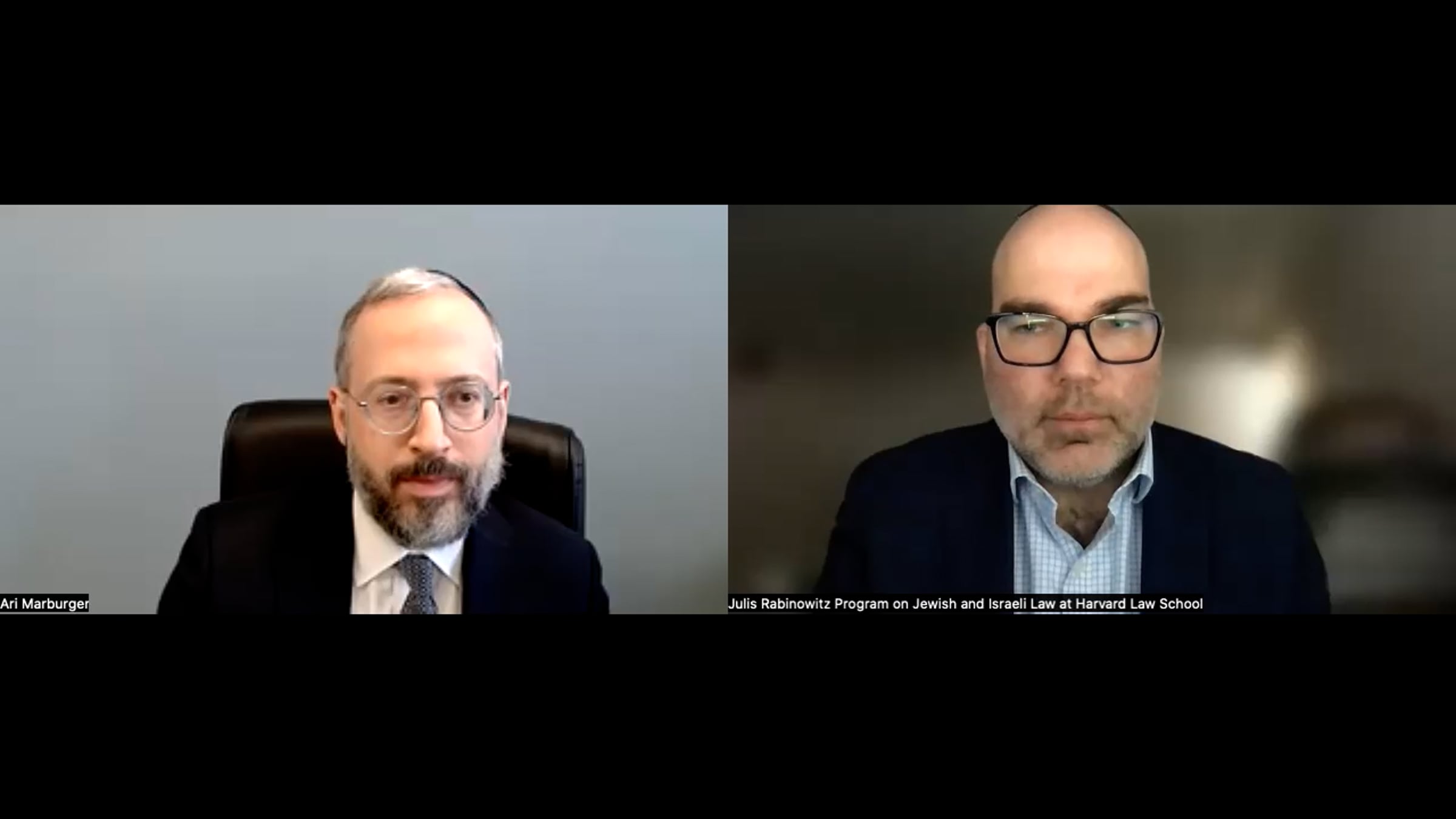 Rabbi Ari Marburger on "Heter Iska 2.0," at Harvard Law School (8 March ...