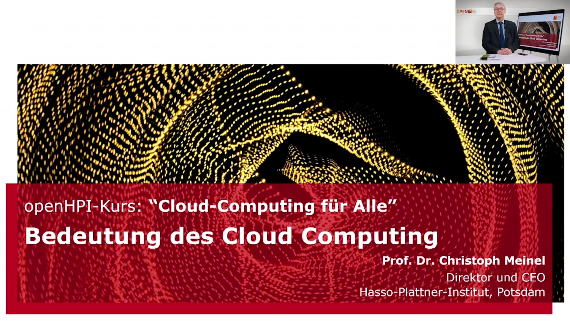 W1-01 Bedeutung des Cloud Computing | Cloud-Computing für alle