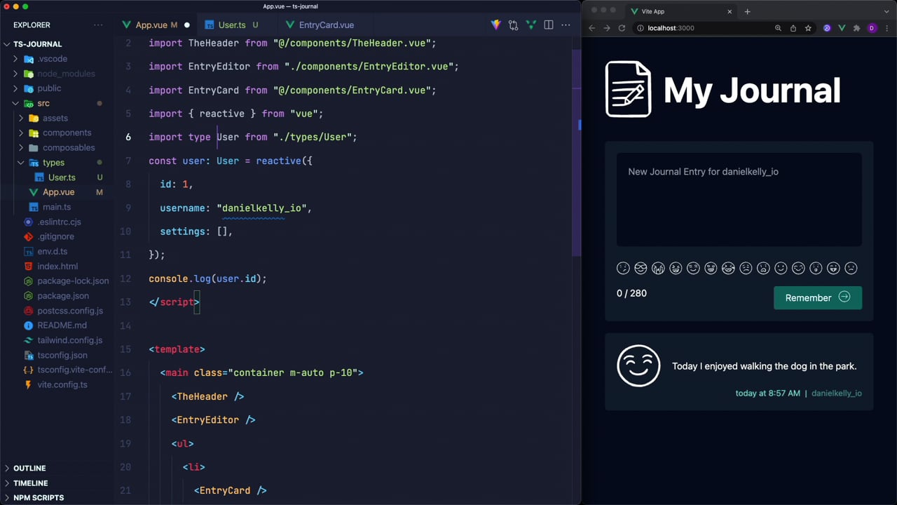 Typing Reactive Data - A Vue.js Lesson From our Vue.js Course:... Typing Reactive Data - A Vue.js Lesson From our Vue.js Course:...