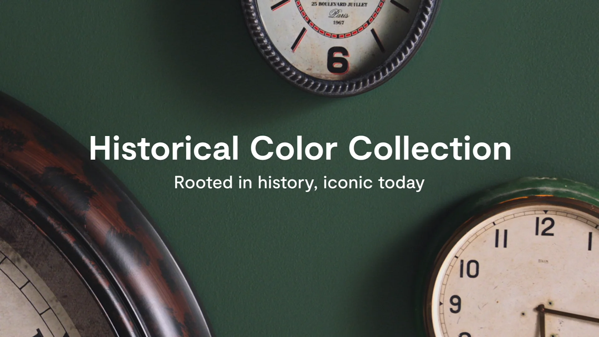 Benjamin Moore Historical Colors