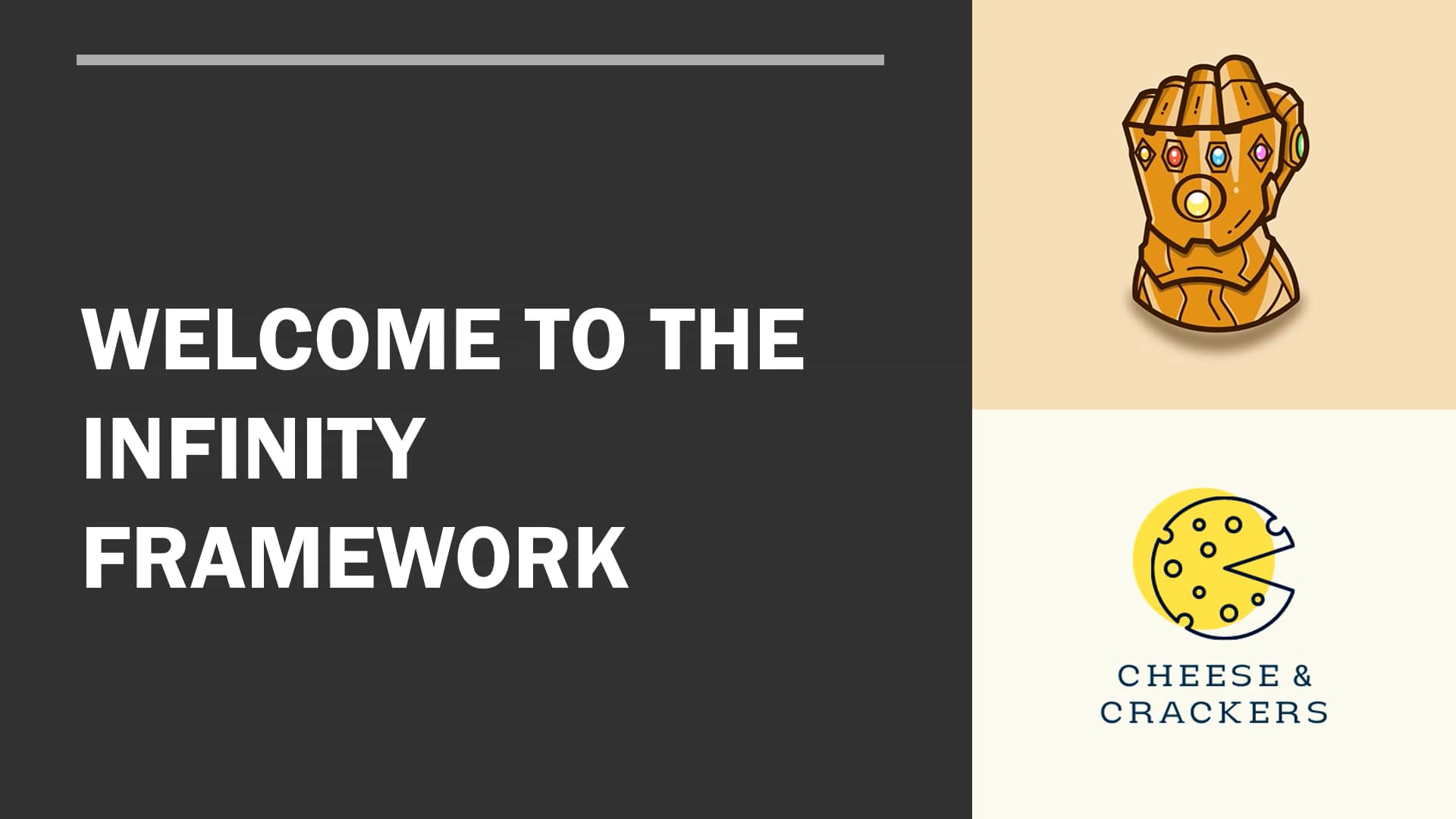 Infinity Framework Introduction on Vimeo