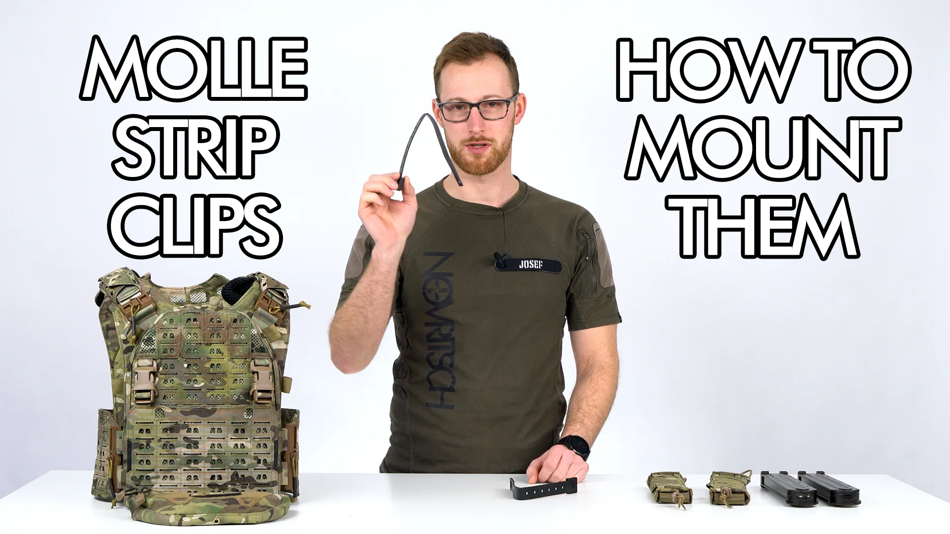 How to mount Molle Strip Clips on Vimeo